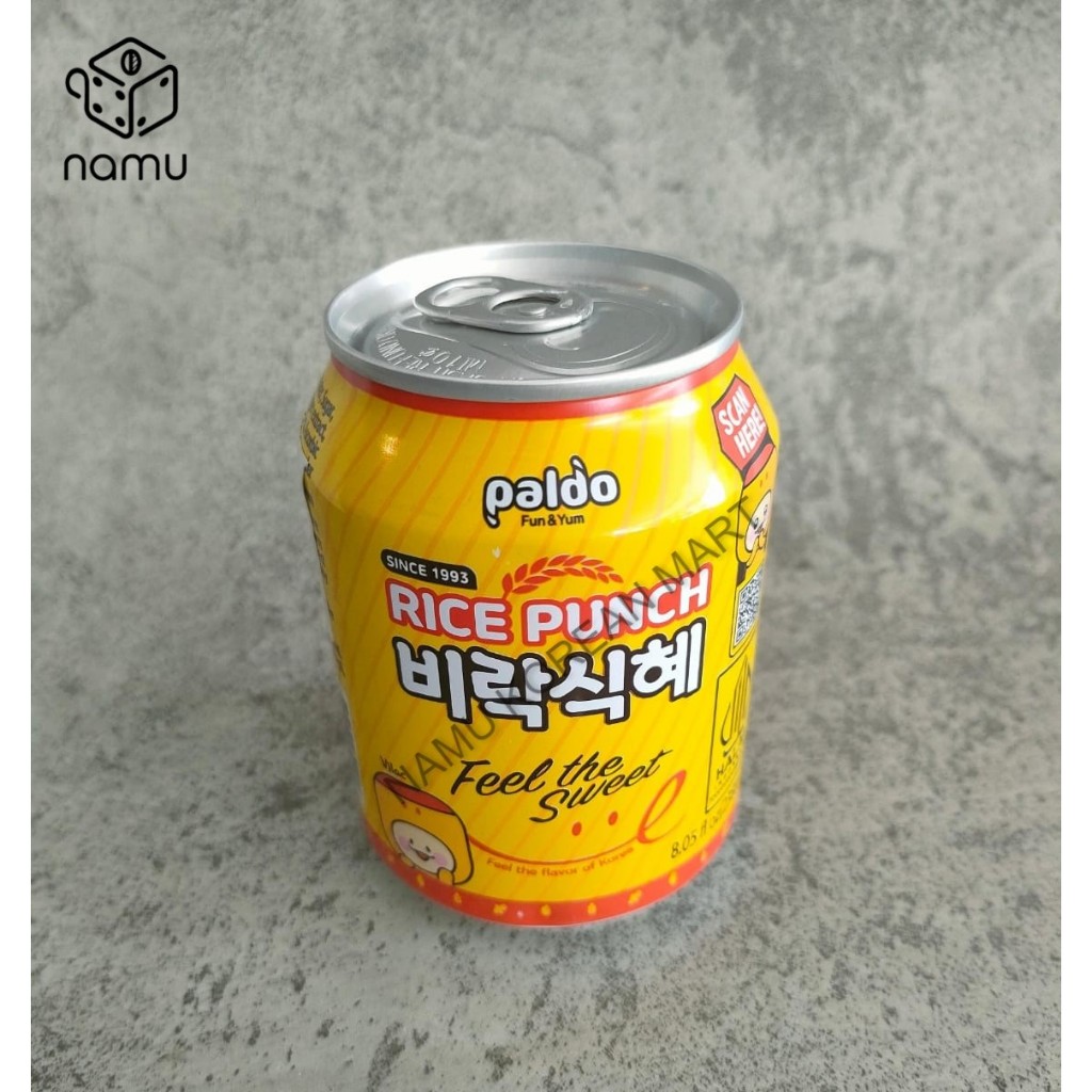 Jual Paldo Rice Punch 238ml / Halal Rice Sikhye / Minuman Rasa Beras Korea / Rice Malt Drink ...