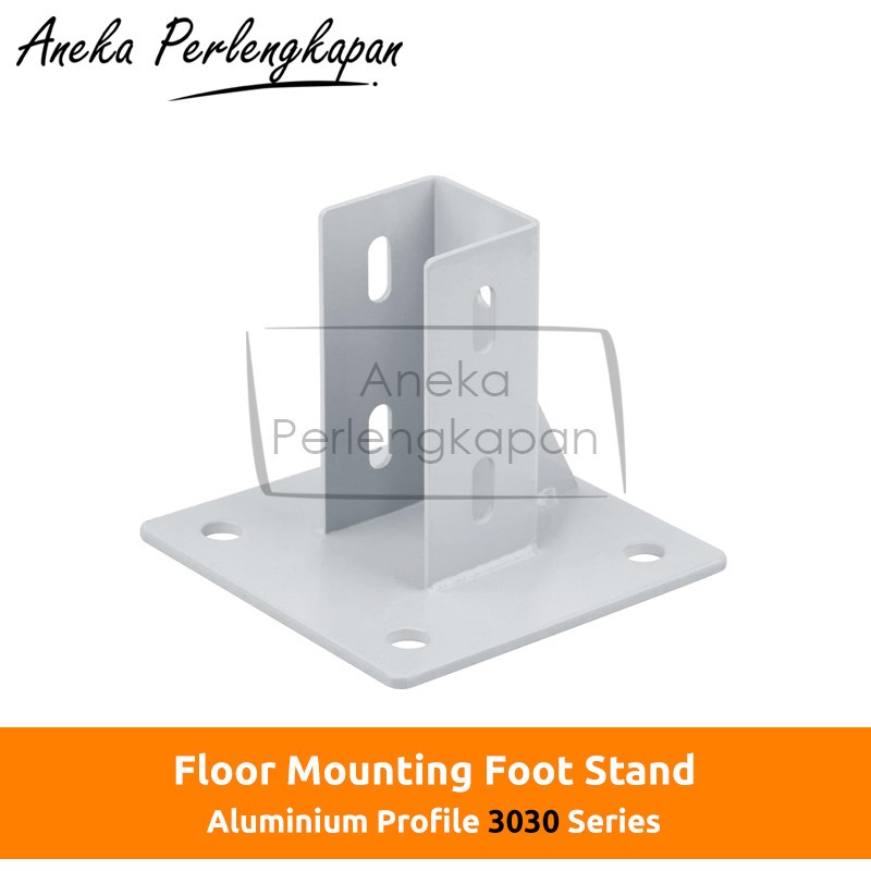 Jual Aluminium Profile Foot Stand / Foundation Base Plate Fixed Series ...