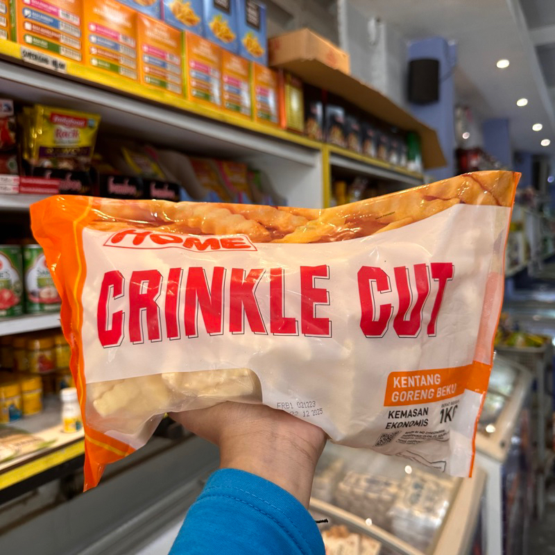 Jual Home kentang Crinkel cut 1kg | Shopee Indonesia