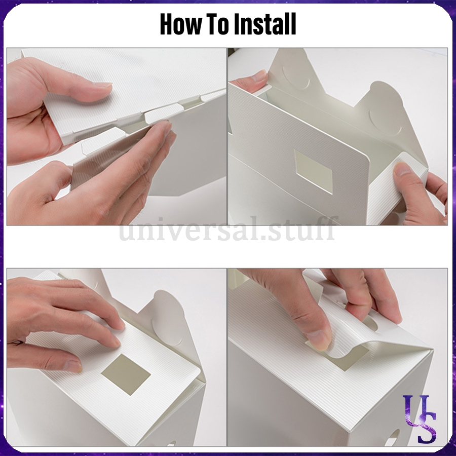 Jual [US] Foldable File Organizer Lipat Premium / Tempat File Dokumen ...