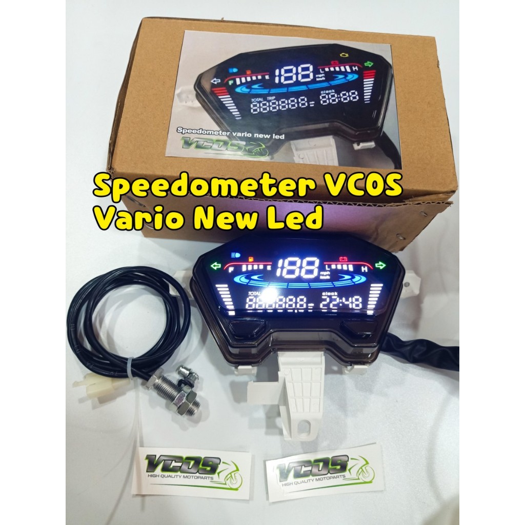 Jual Speedometer digital vario new led variasi vario125 vario150 ...