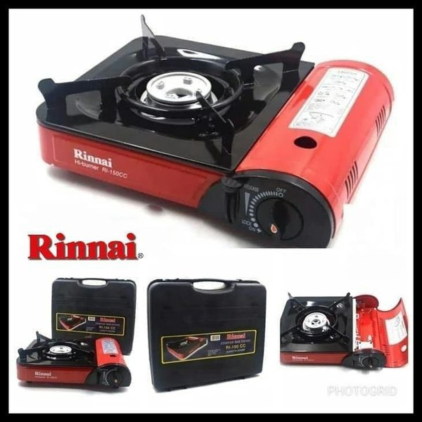Jual Kompor Gas Portable Satu Tungku Rinnai Type RI 150 CC | Shopee ...