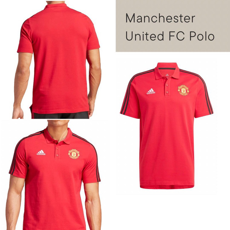 Jual MUFC DNA Polo Shirt (Red) | Shopee Indonesia