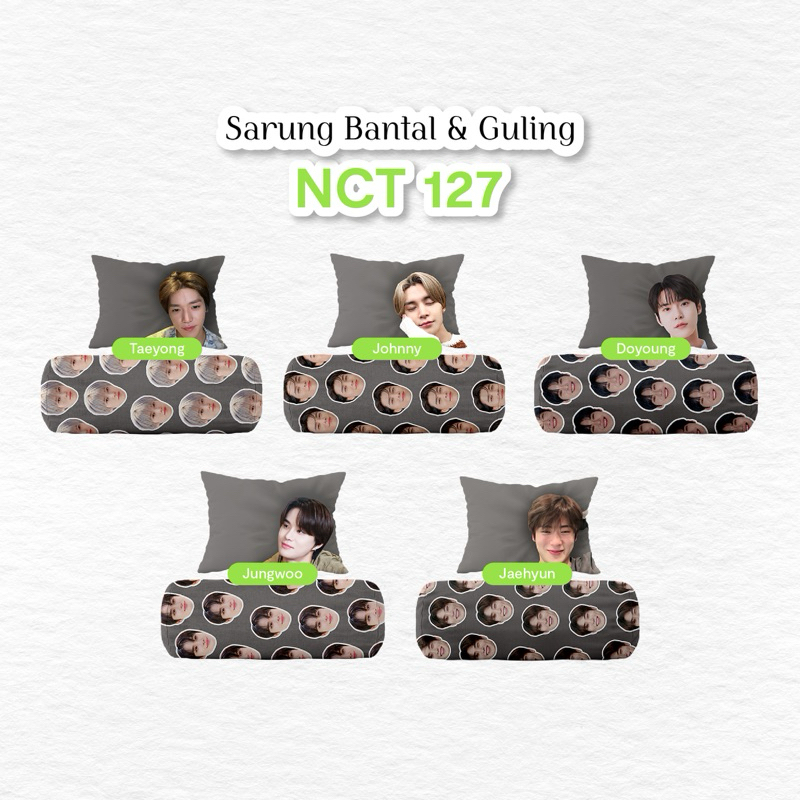 Jual Sarung Bantal Guling Kpop Halu Full Print BTS Byeon Woo Seok NCT ...