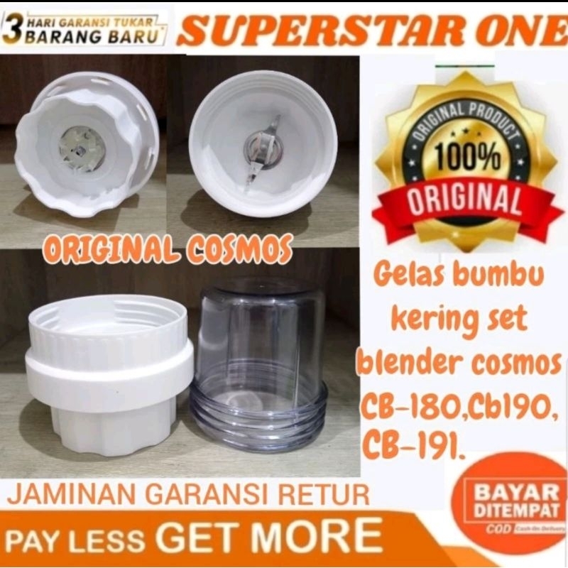 Jual 0gelas bumbu set original blender cosmos cb 180 cb 190 cb 191 ...