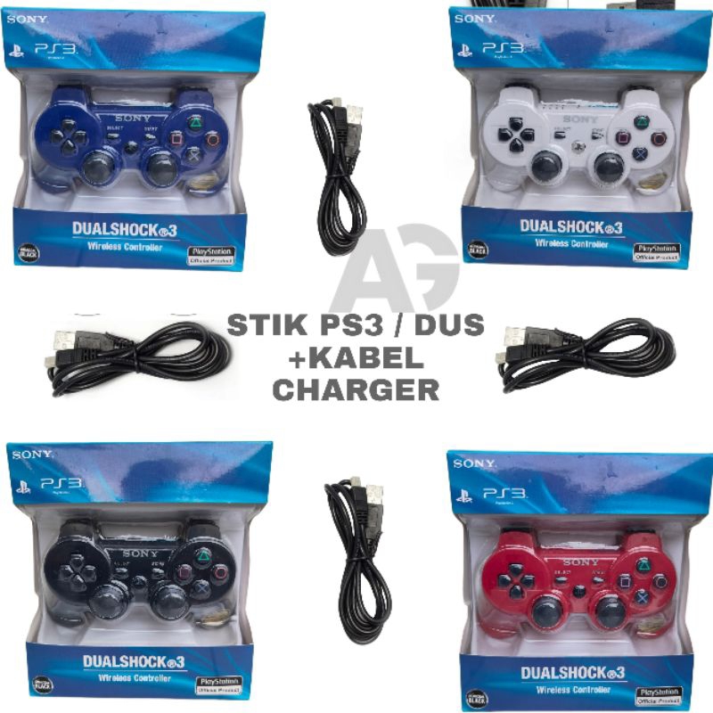 Jual STIK PS3 PREMIUM 2 GETAR KWALITAS JANGAN DI RAGUKAN | Shopee Indonesia