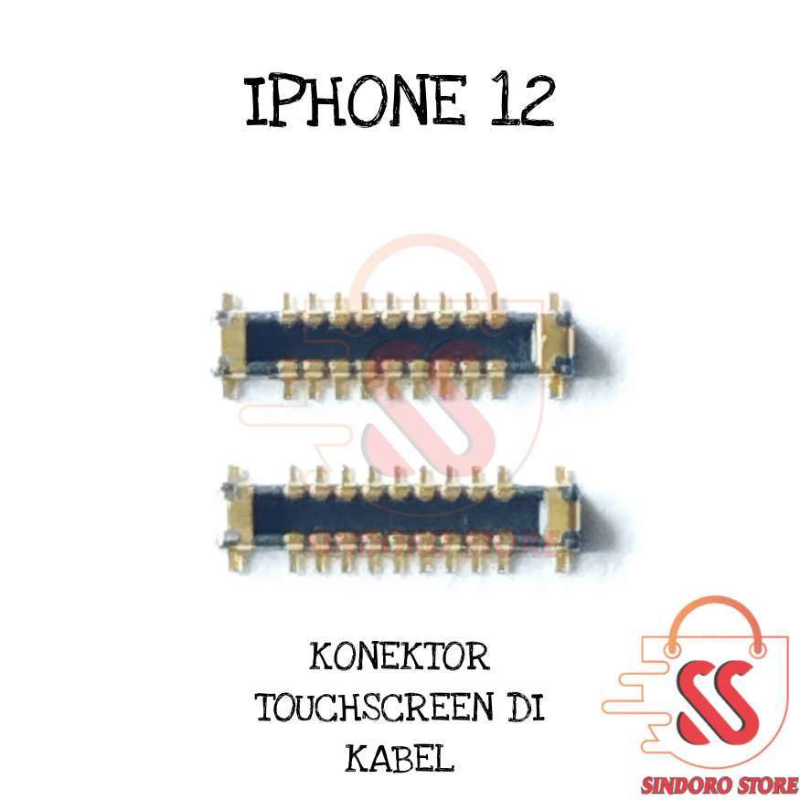 Jual Konektor Touchscreen IP 12 Soket Connector Socket Ts Di Kabel ...