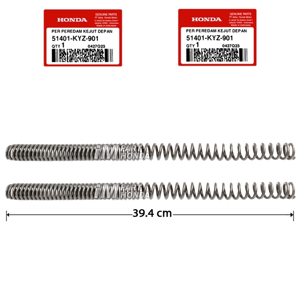 Jual 51401-KYZ-901 Per Pir Shock Depan Supra X 125 Helm in Karbu & Fi ...