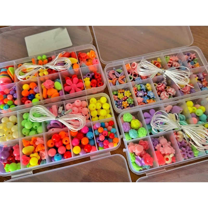 Jual MAINAN ANAK MANIK MANIK | MAINAN GELANG KALUNG | MERONCE MANIK ...