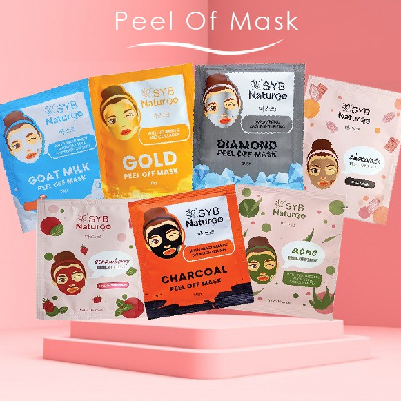 Jual SYB NATURGO PEEL OFF MASK SACHET | Shopee Indonesia