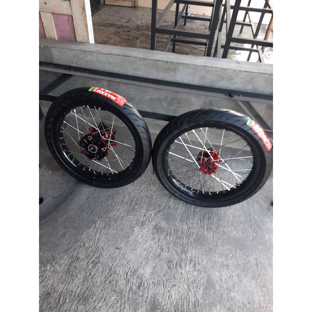 Jual roda surex crf 150 l ring 17 wheelset semi cacing crf ukur 185 215 ...