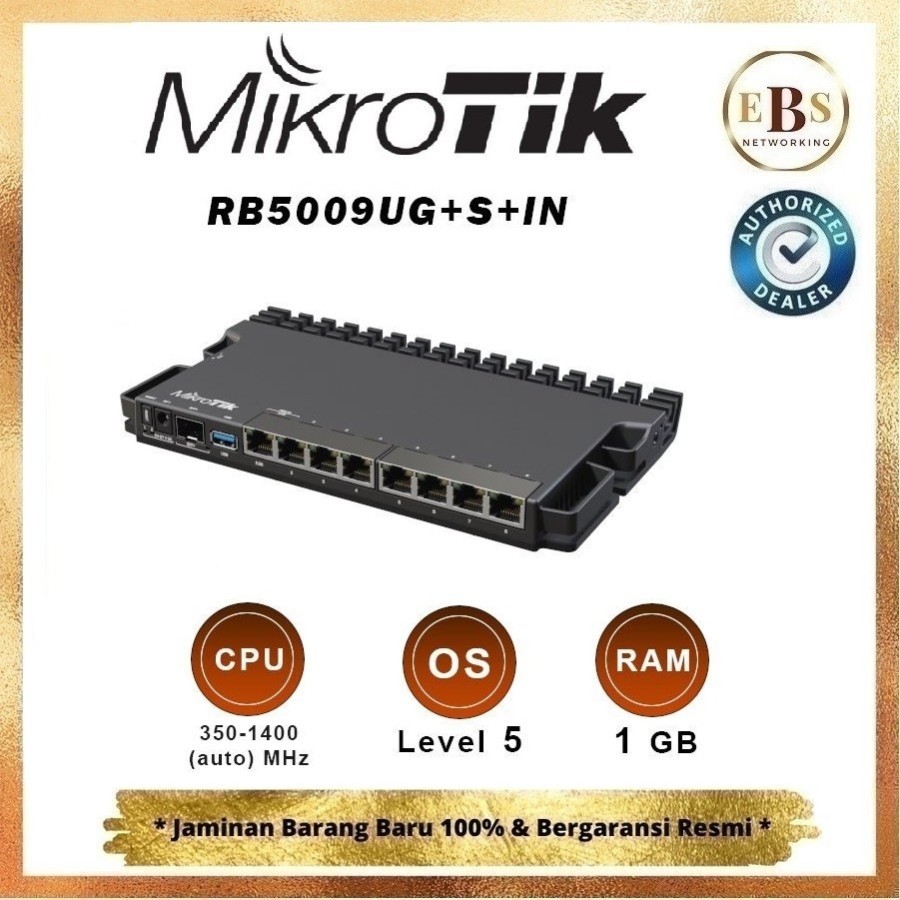 Jual MikroTik RB5009UG+S+IN RB5009 router RB5009UG | Shopee Indonesia