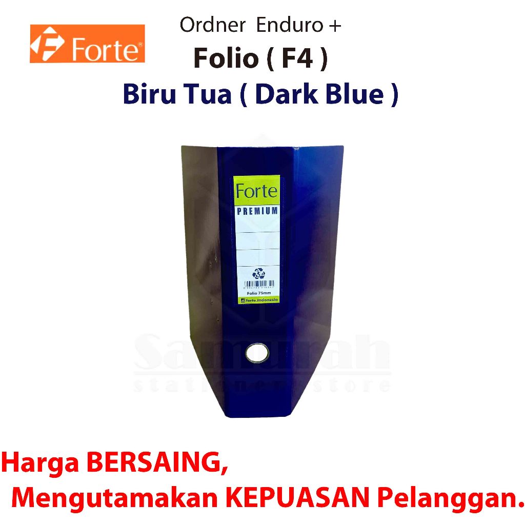 Jual Ordner Forte Premium Enduro + Laminasi Ukuran Folio / F4 Punggung ...