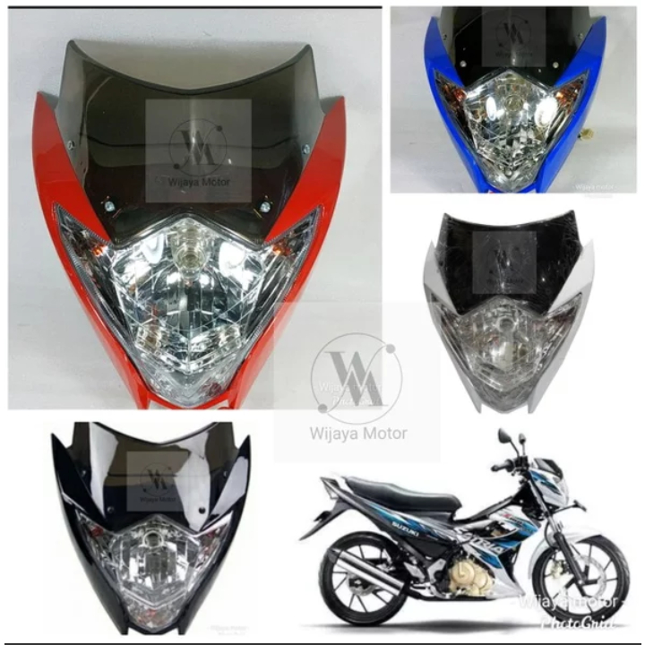 Jual BATOK KEPALA SATRIA FU NEW FASLIT FACELIFT BAHAN TEBAL CAT HITAM ...