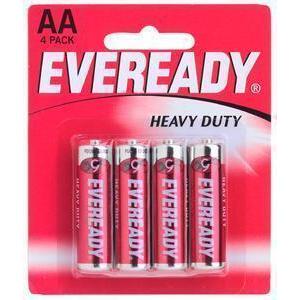 Jual Baterai Eveready Heavy Duty Battery Red AA 4 Pack | Shopee Indonesia