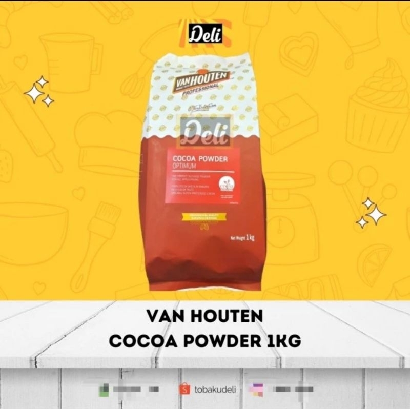 Jual Van Houten Coklat Bubuk Cocoa Powder Repack (100gr, 250gr ...