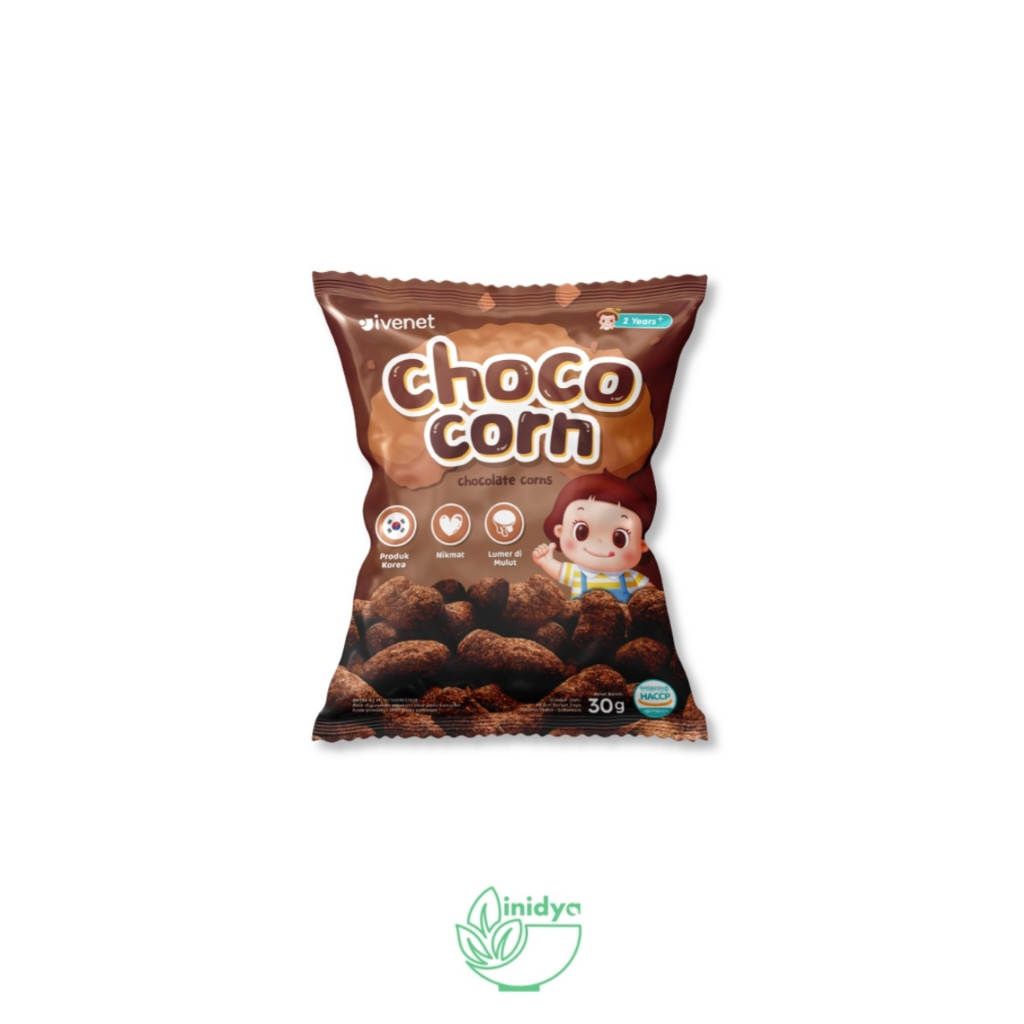Jual IVENET - Choco Corn Snack Cemilan Coklat untuk Anak Jagung Food ...