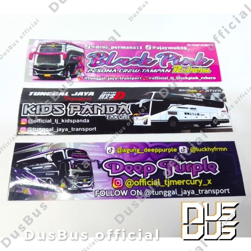 Jual stiker bus tunggal jaya | Shopee Indonesia