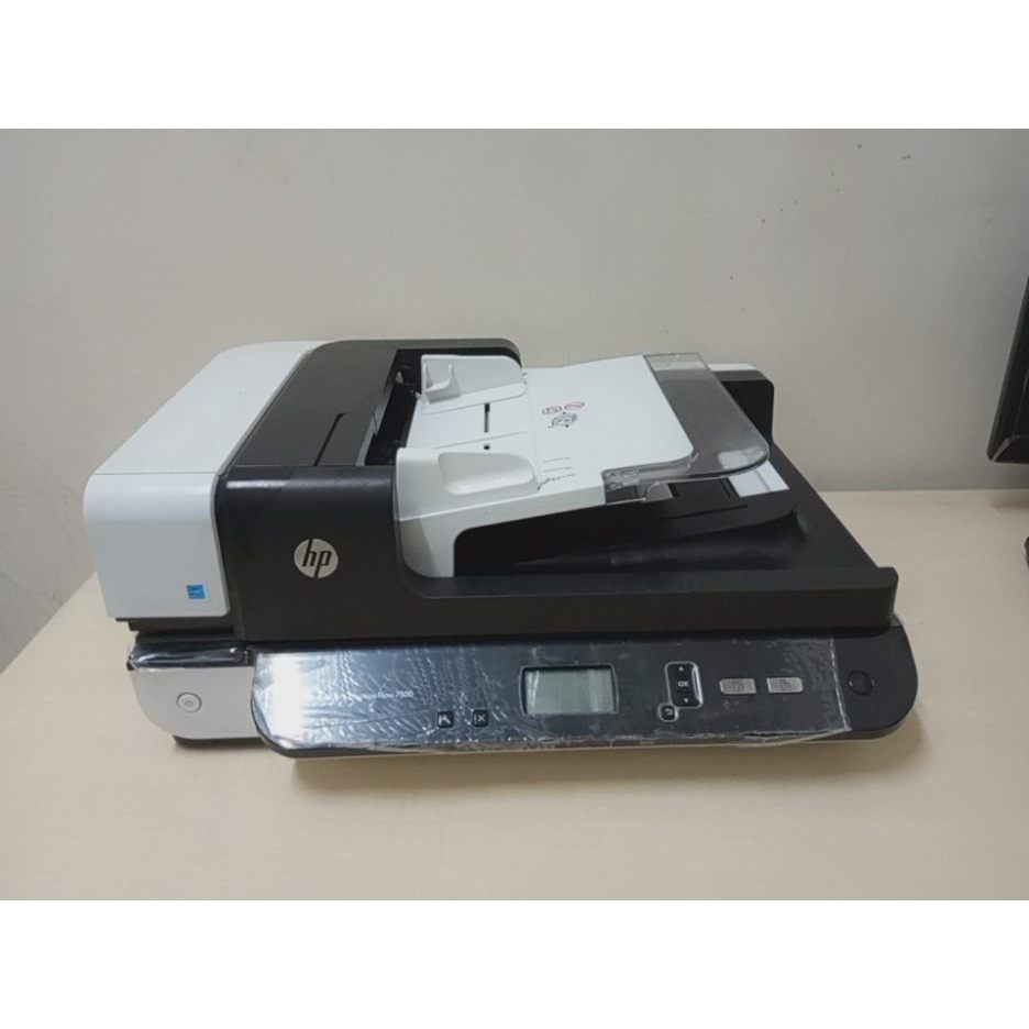 Jual SCANNER F4 HP SCANJET FLOW 7500 AUTO SCAN DENGAN SPEED 50 HALAMAN ...