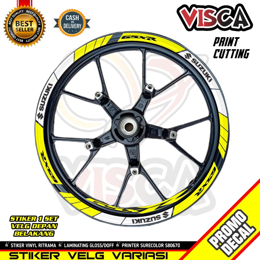 Jual Stiker Velg List Velg Motor Stiker Velg Gsx R sew 01 | Shopee ...