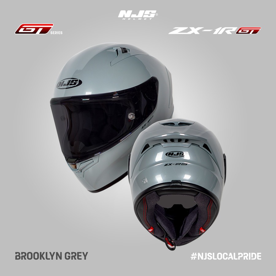 Jual NJS ZX-1R GT Polos NJS ZX1R GT (BONUS SPOILER, HOLDER ACTION CAM) | Shopee Indonesia