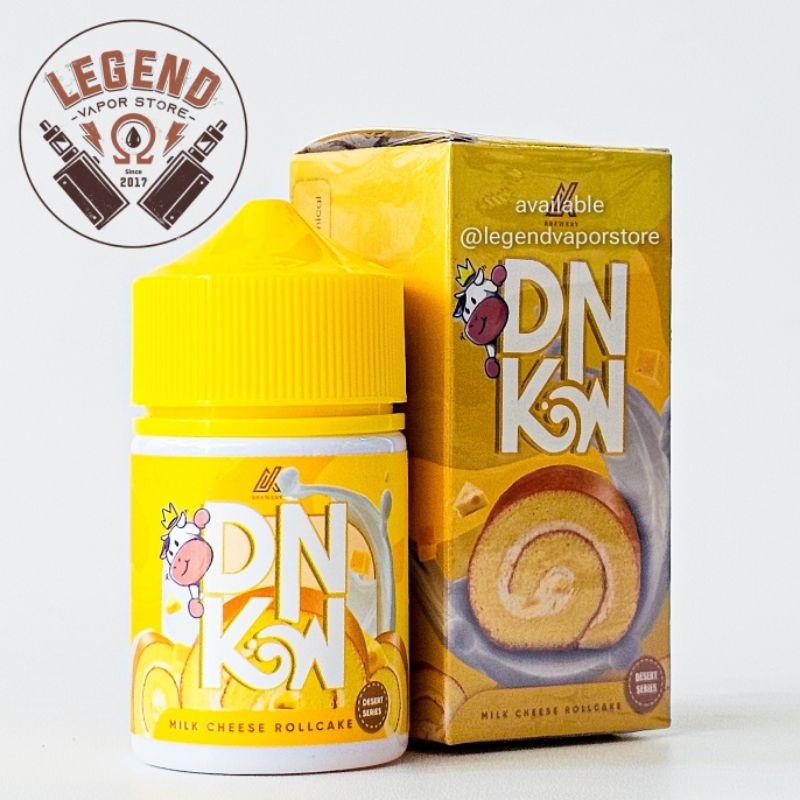 Jual FREEBASE - LIQUID DNKW Milk Cheese Rollcake 60ML AUTHENTIC ...