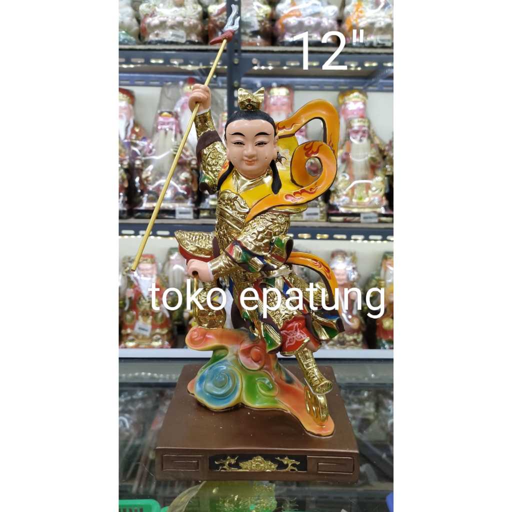 Jual patung dewa naca / nacha / locia / tiong tang -12 inch - fiber ...