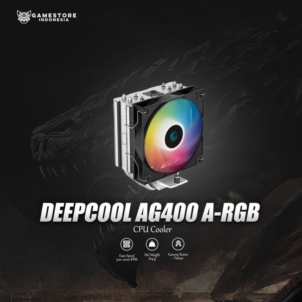 Jual Deepcool AG400 A-RGB CPU Cooler | Shopee Indonesia