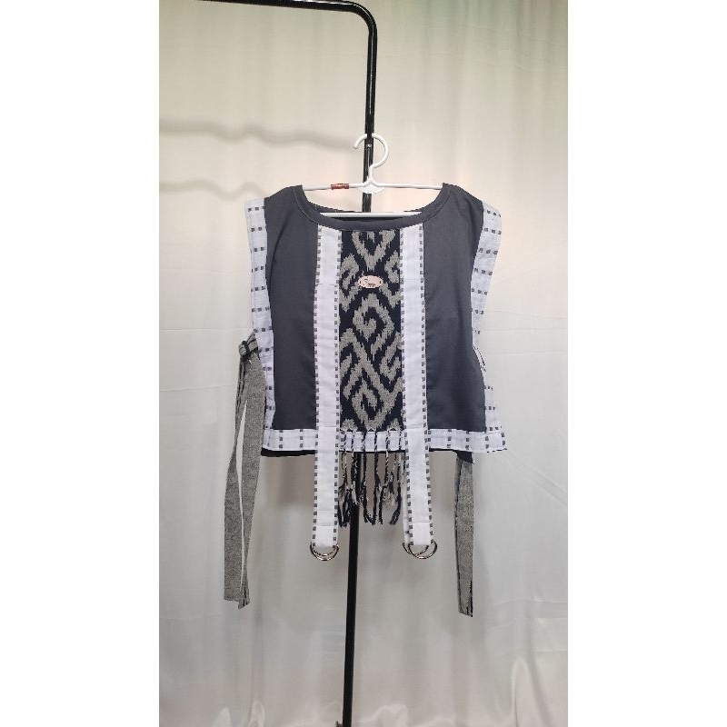 Jual TINARI - Vest batik patchwork /vest ecoprint/ vest korea / vest ...