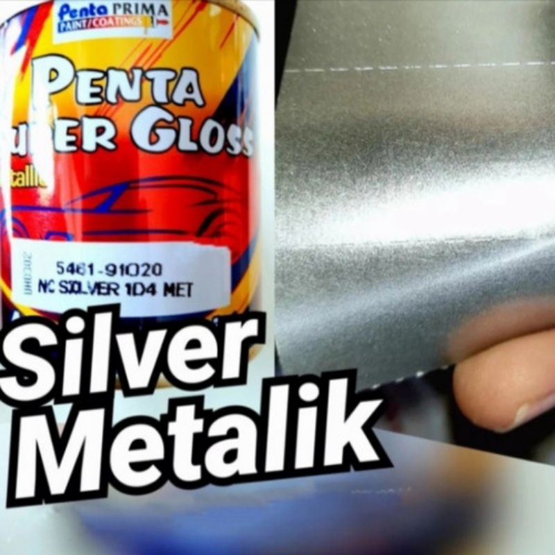 Jual CAT PENTA DUCO 1KG SILVER METALIK 91020 CAT MOBIL CAT BESI PENTA ...