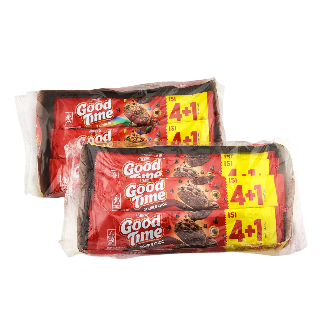 Jual Good Time Cookies (Kemasan 4+1) BOX - Netto 12bks x 26gr | Shopee ...