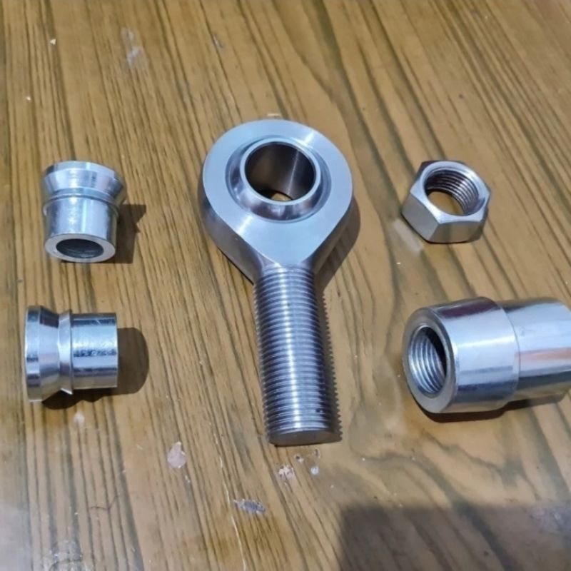 Jual POS pillow Ball 24/25 kanan komplit Rod End Bearing Chromoly ...