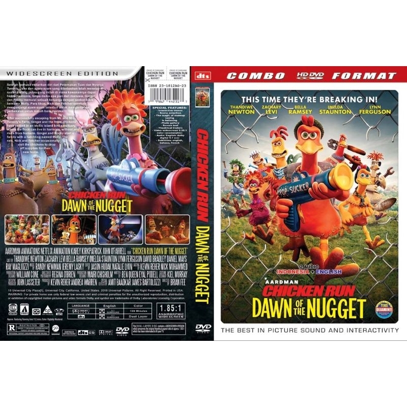 Jual KASET FILM CHICKEN RUN DAWN OF THE NUGGET 2023 | Shopee Indonesia