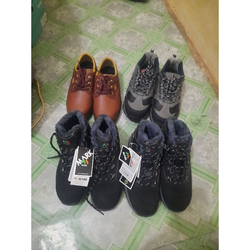 Jual sepatu safety mark (3kg) | Shopee Indonesia