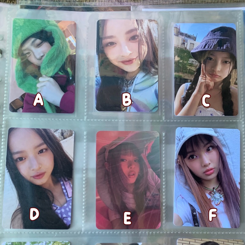 Jual New Jeans Hanni OMG Weverse A B C Bag Bucket Message card ver PC Photocard | Shopee Indonesia