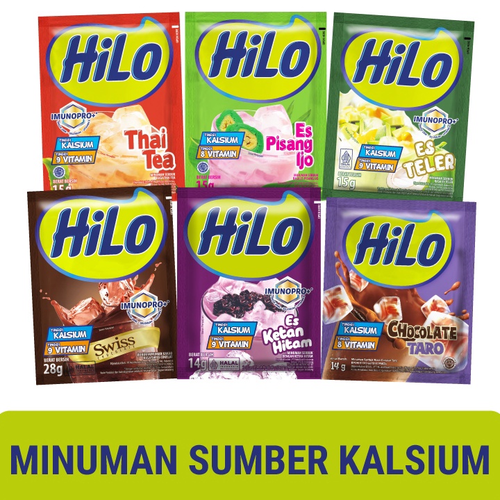 Jual modelTipe MHS144 HiLo Dessert 1 Sachet 1 Renceng Minuman Sumber ...