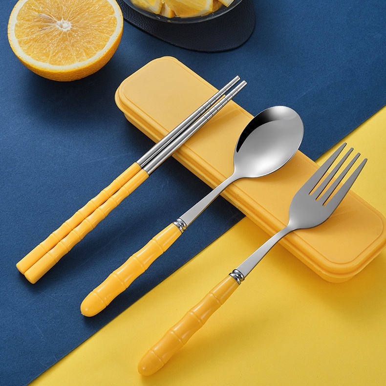 Jual Paket Sendok Garpu Sumpit Korean Style - Sumpit Sendok Grapu Set ...