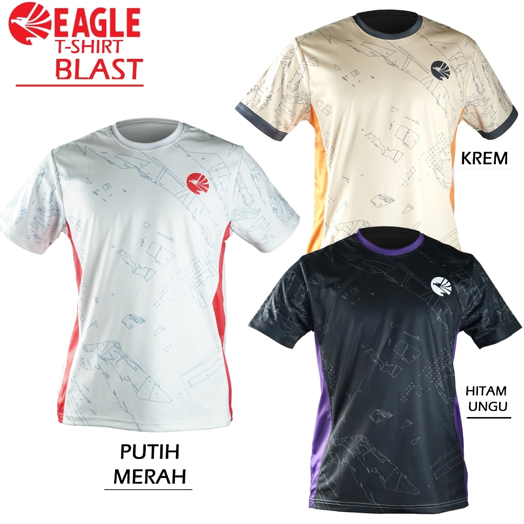 Jual Kaos T-shirt Eagle Blast Original - Jersey Eagle Blast Original | Shopee Indonesia