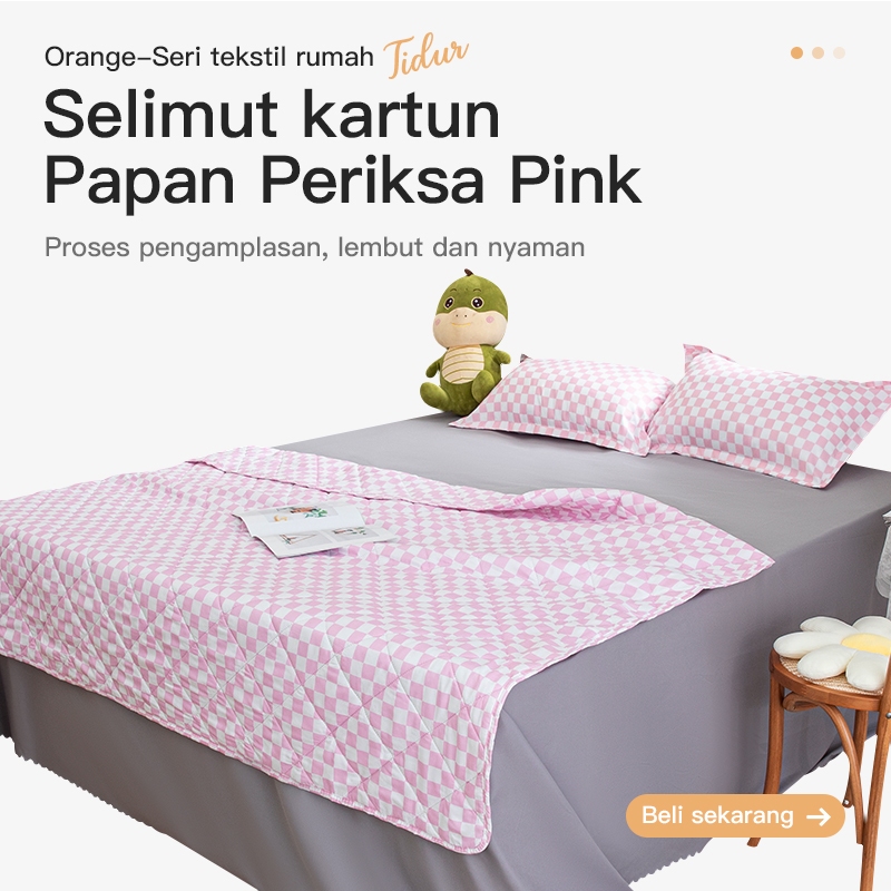 Jual Selimut Bedcover tipis Selimut Saja motif 120X200/160X200/180X200 perlengkapan kamar tidur ...
