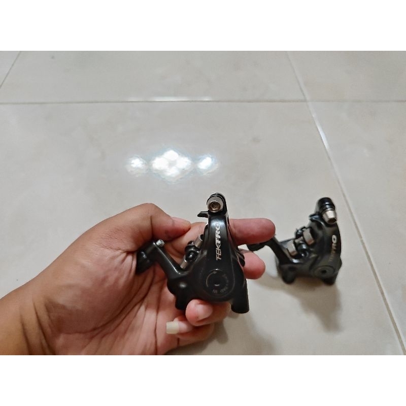 Jual Discbrake flatmount tektro mdc550 mechanical kaliper Rem cakram ...