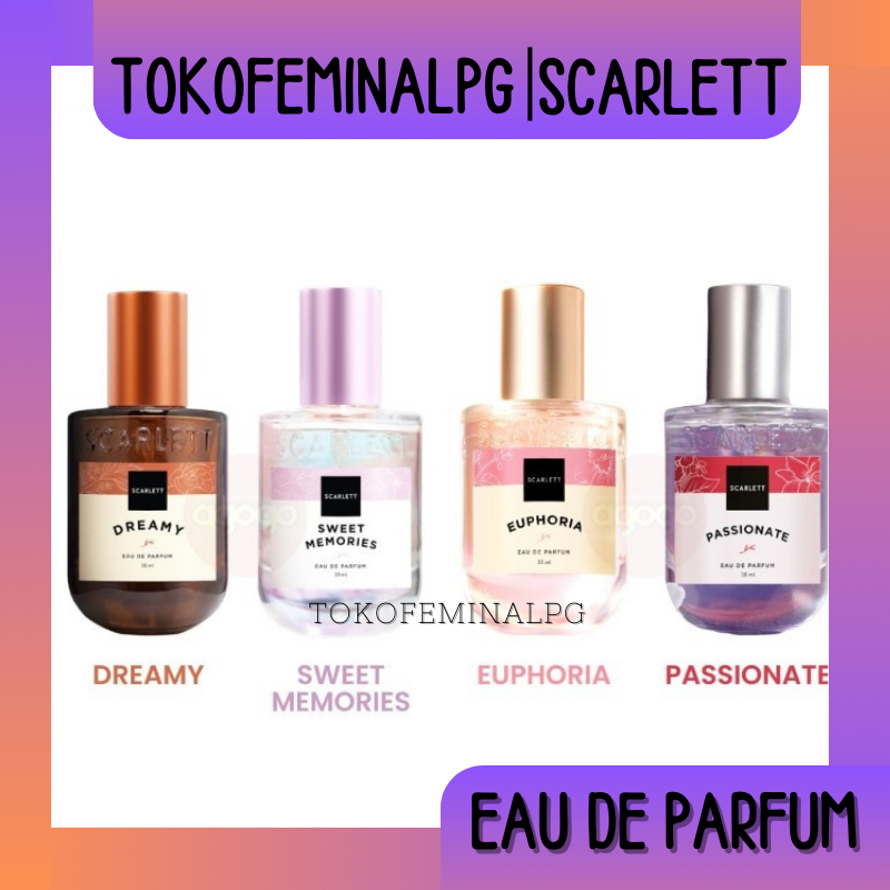 Jual SCARLETT Eau De Parfum | Shopee Indonesia