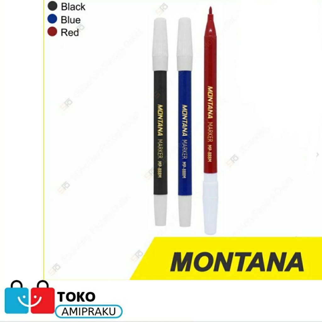 Jual Spidol Montana Kecil - Biru | Shopee Indonesia