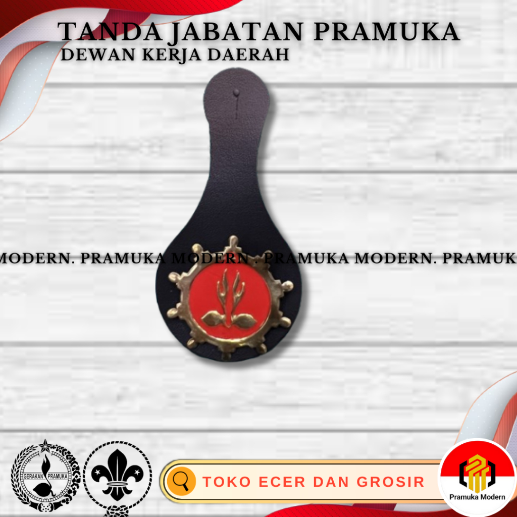 Jual Lencana tanda jabatan dewan pramuka / Lencana DKR DKC DKD DKN ...