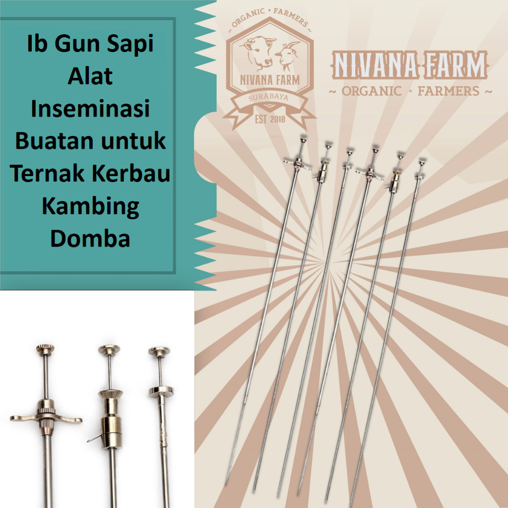 Jual Ib Gun Sapi Alat Inseminasi Buatan untuk Ternak Kerbau Kambing Domba | Shopee Indonesia