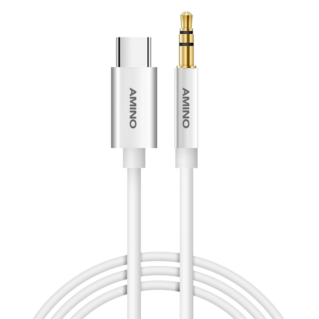Jual AMINO Aux Audio TYPE C Male to 3.5mm Male Kabel Converter Jack ...
