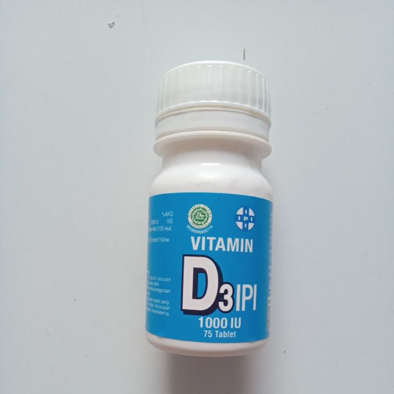 Jual vitamin IPI D3 isi 75. | Shopee Indonesia