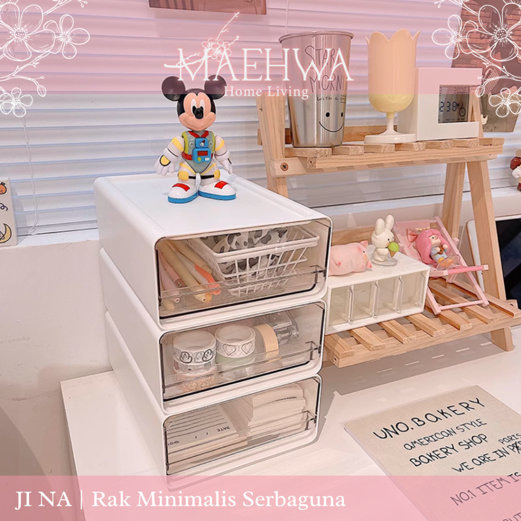 Jual 【MAEHWA】JI NA Organiser Alat Tulis Praktis Penyimpanan Tingkat ...