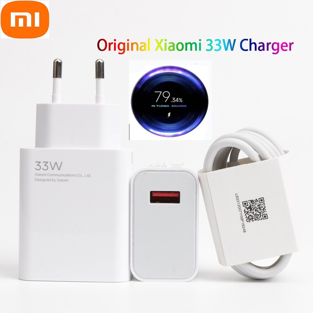 Jual CHARGER XIAOMI 33W MICRO DAN TYPE C FAST CHARGING TRAVEL CHARGER ...