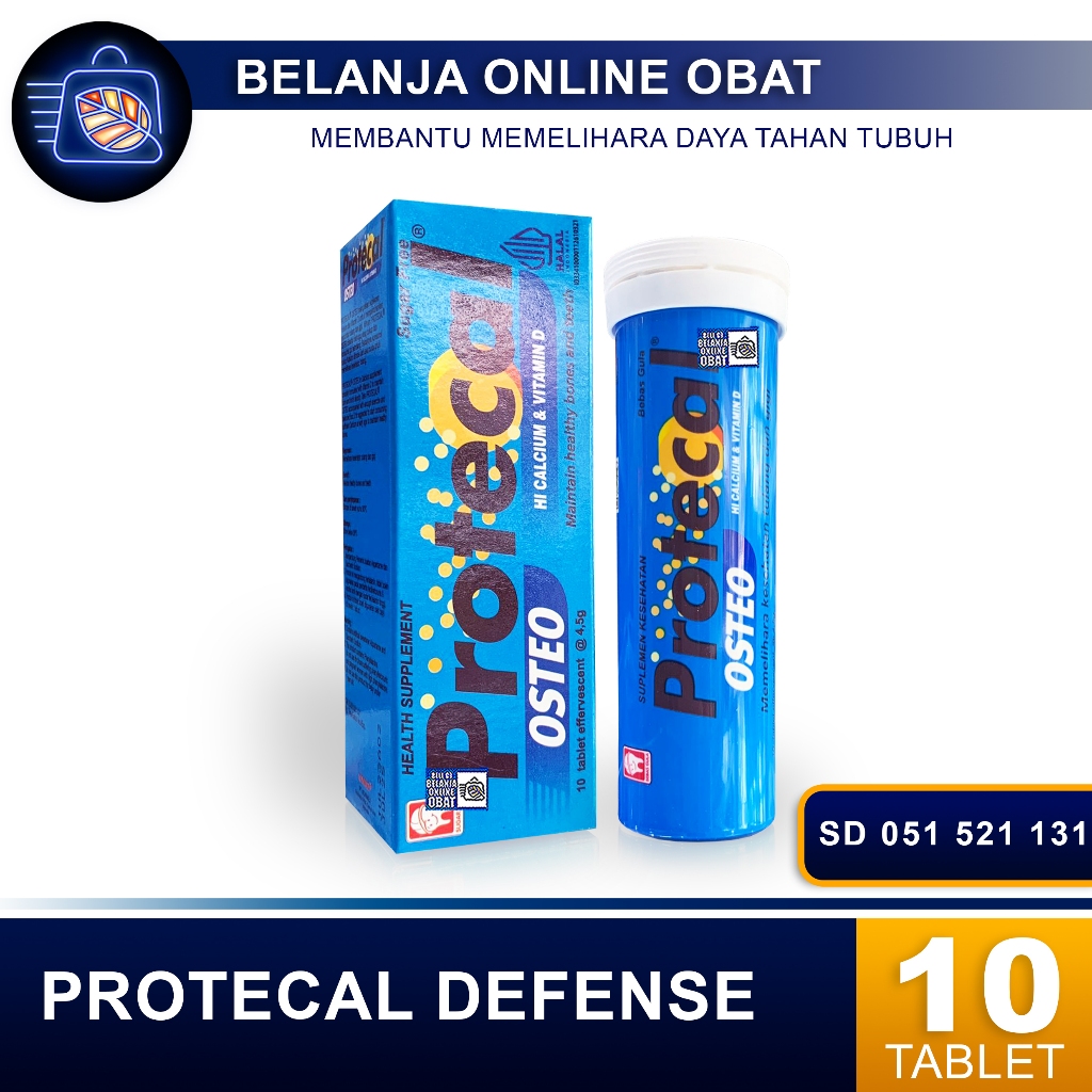 Jual PROTECAL OSTEO TABLET // Memelihara Kesehatan Tulang dan Gigi ...