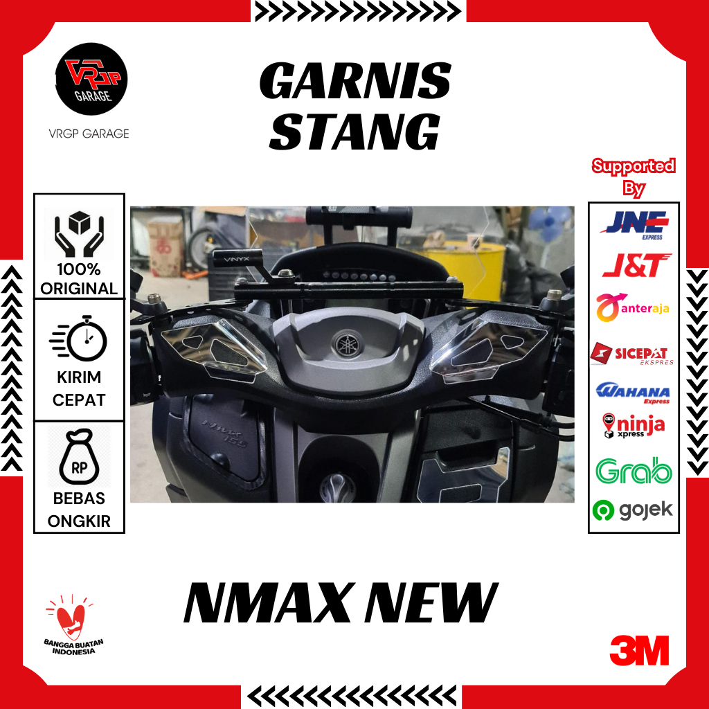 Jual Garnis Stang Nmax New/Garnis Stang Yamaha Nmax New/Garnis Stang ...